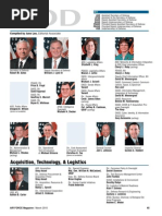 Army Secretariat Chart As of 2 April 2025 | PDF | Civil–Military ...