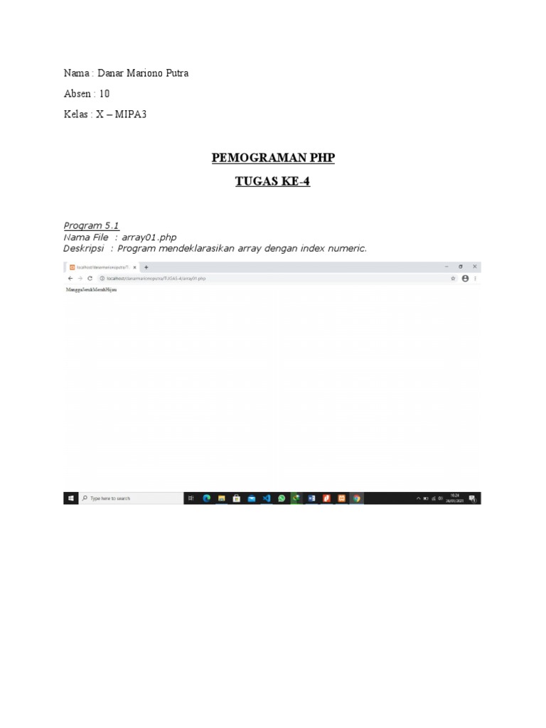 Pemograman PHP4 | PDF | Komputer