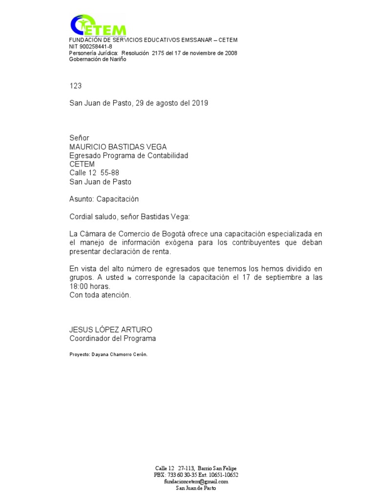 Cartas Combinadas | PDF