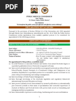 Handover Note by Assistant Pastor Oloyede Nathaniel Olaoluwa | PDF