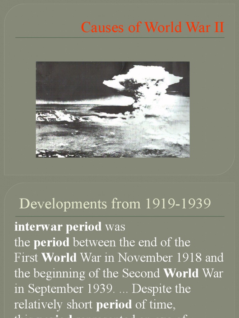 Causes of WWII 2021 | PDF | Adolf Hitler | Nazi Germany