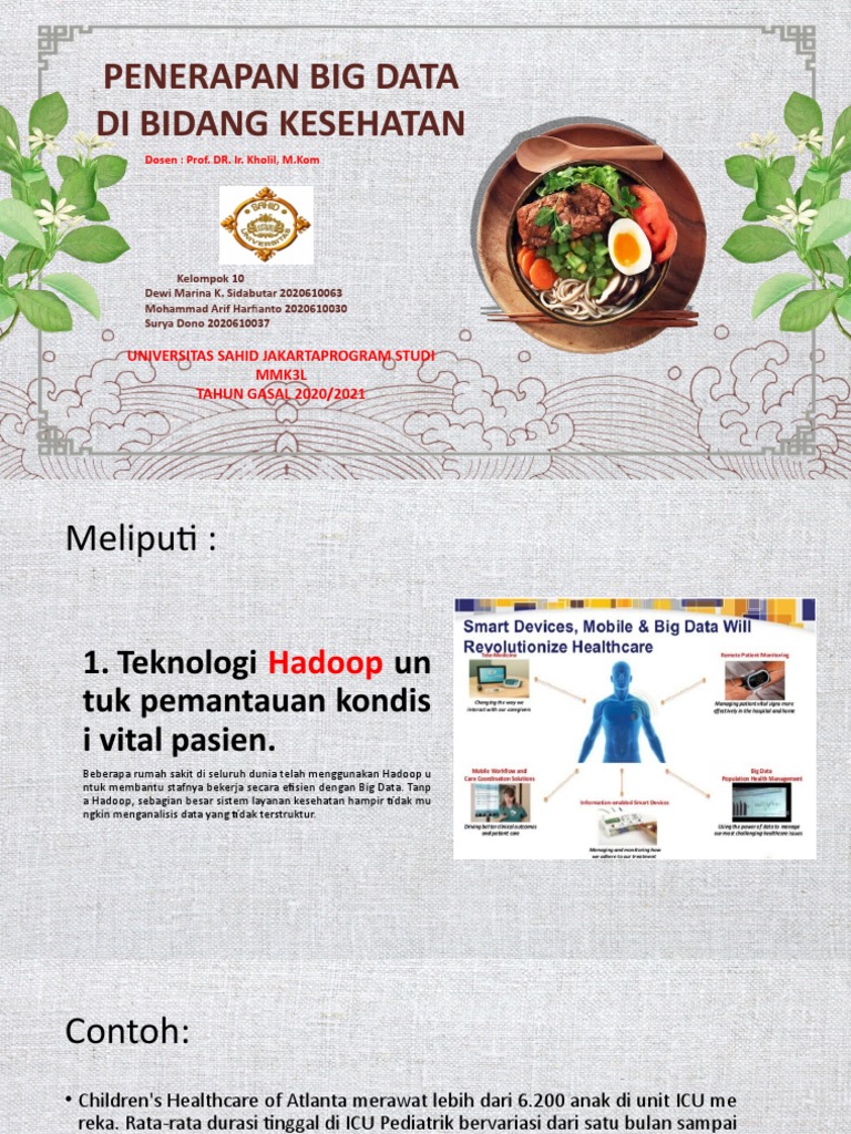 Implementasi Big Data Di Bidang Kesehatan | PDF