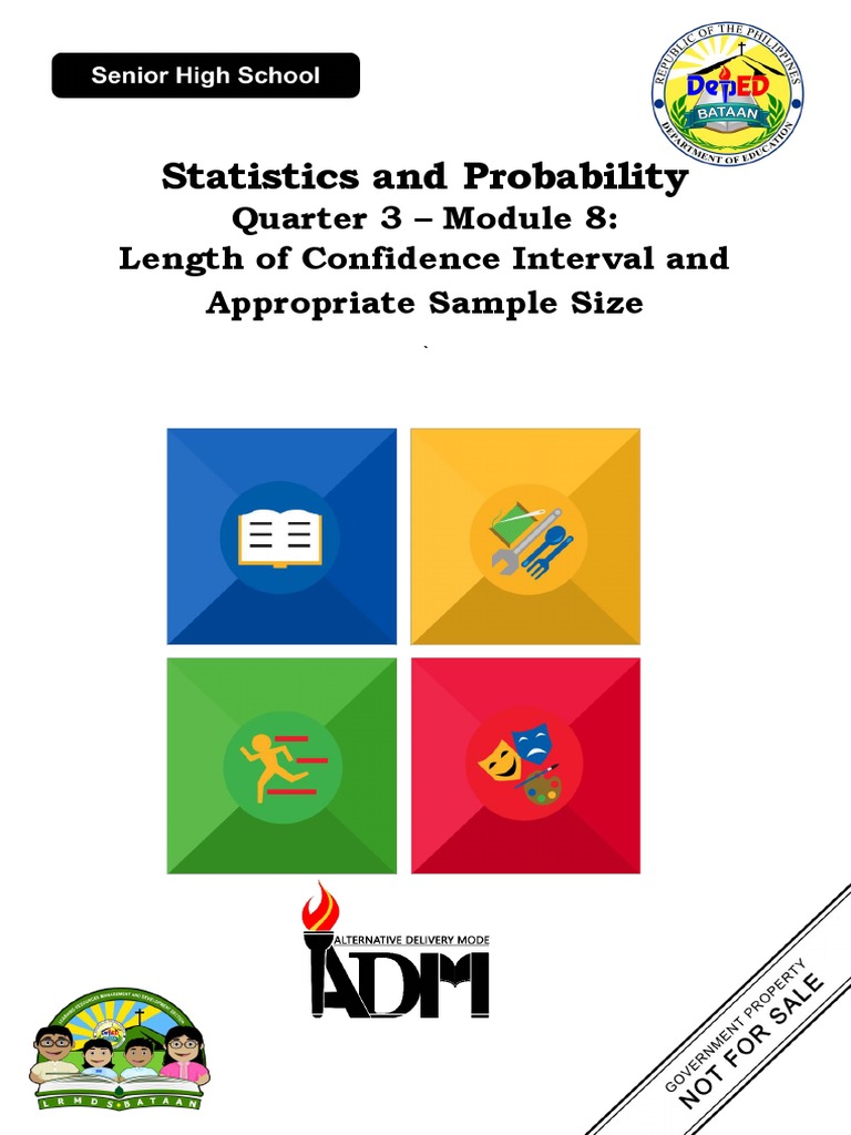 Statistics & Probability - Q3 - Mod8 - Length of Confidence Interval ...