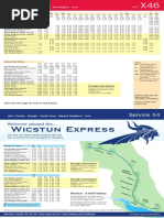 Route 271 and 273 Timetable 300814 | PDF | Travel