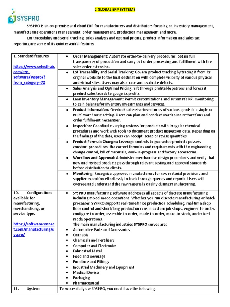 Com/erp-Software/syspro/? From - Category 72 | PDF | Accounts Payable | Enterprise Resource Planning