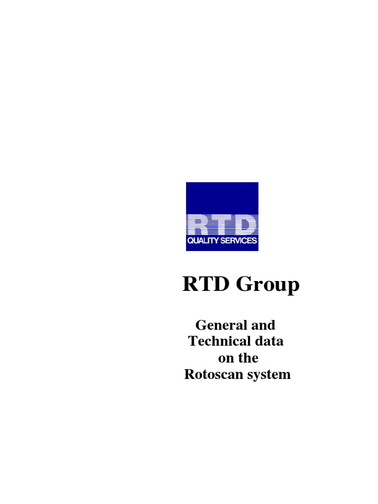 Rotoscan Ultrasonic Inspection System | PDF | Pipe (Fluid Conveyance ...