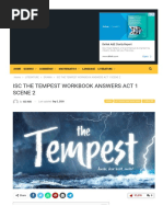 The Tempest | PDF | The Tempest