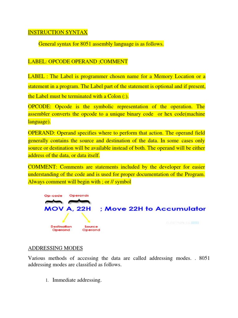 5 6251119711560401156 | PDF | Assembly Language | Integrated Circuit