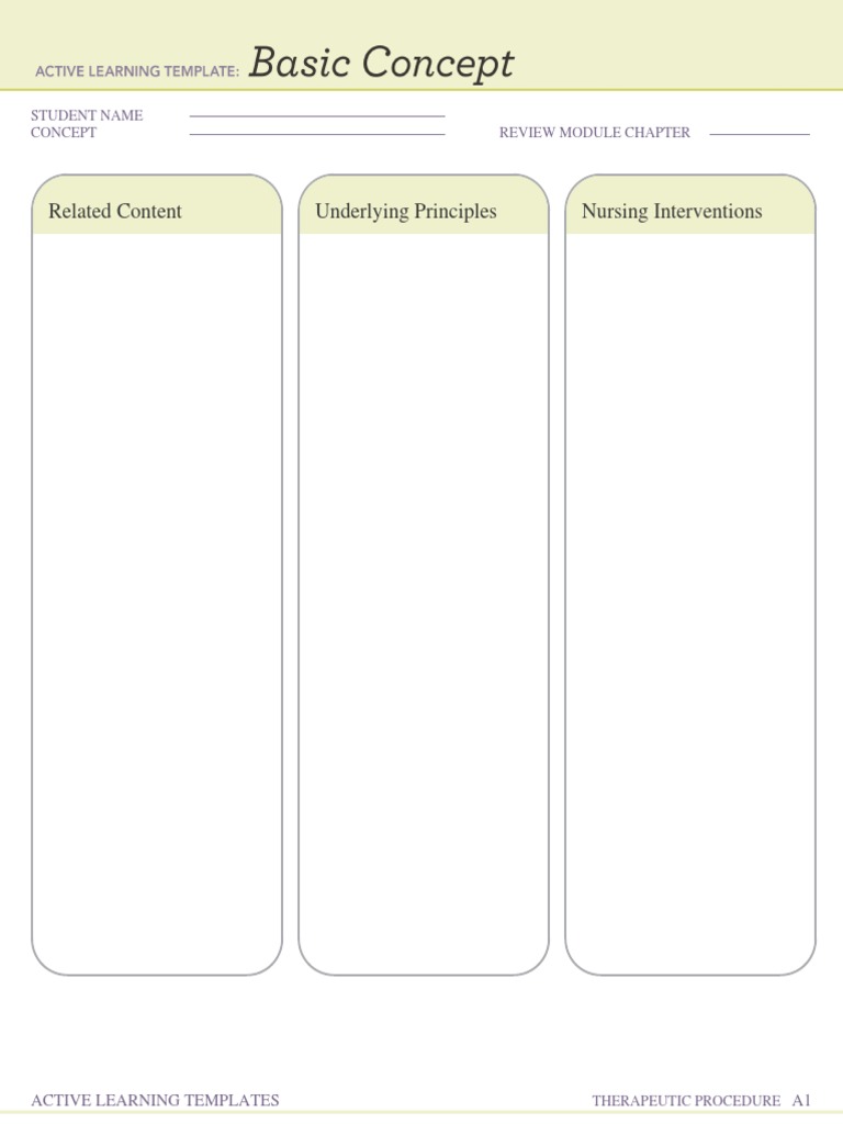 Basic Concept Form | PDF
