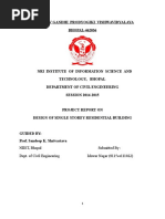 Project Report On Design and Construction of A Two Story Building | PDF ...