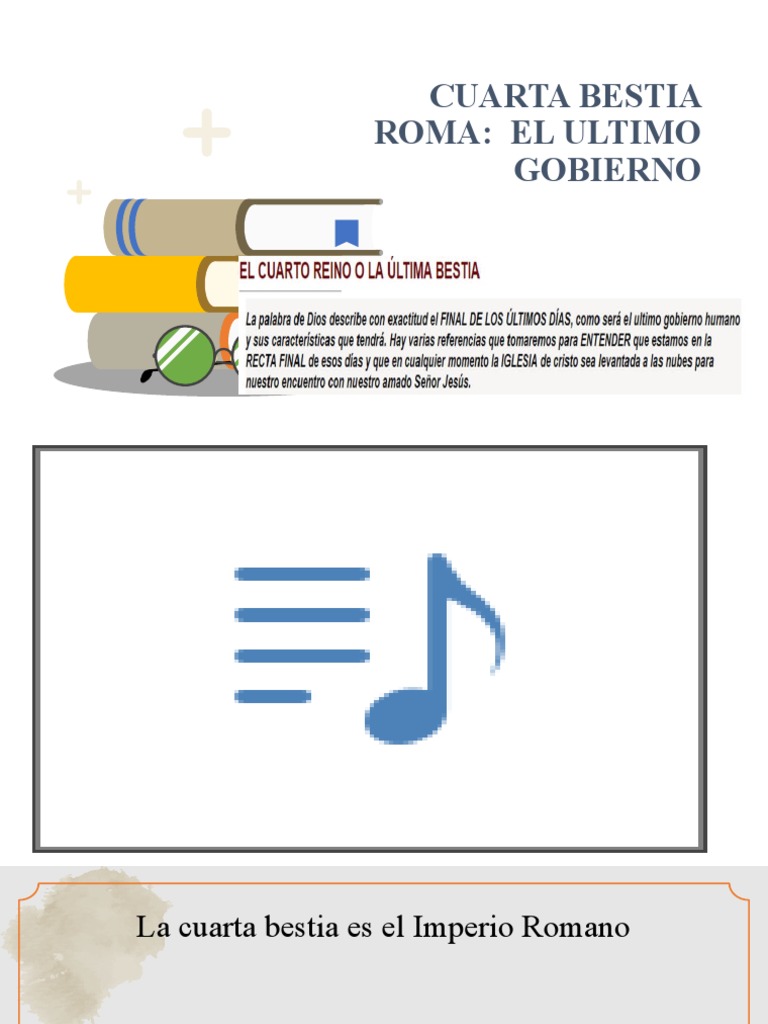 La Cuarta Bestia: El Imperio Romano | PDF | antecristo | Biblia