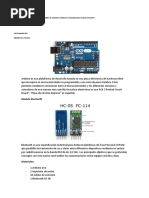 Proyecto Carro Arduino | PDF | Arduino | Bluetooth