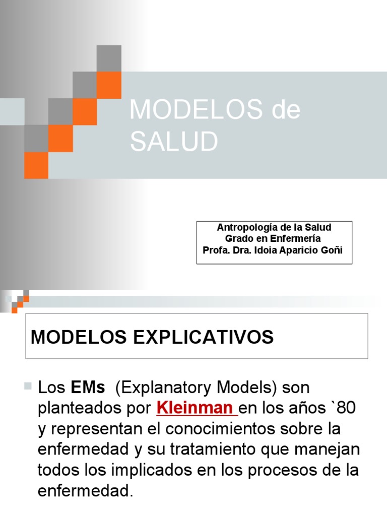 Tema 9. MODELOS DE SALUD | PDF | Farmacia | Medicina