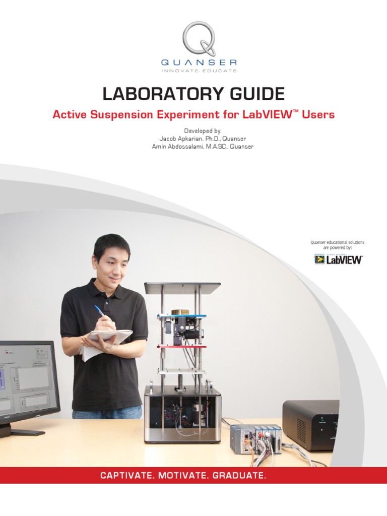 Made For Science Quanser Active Suspension CoursewareStud LabVIEW | PDF | Control Theory ...