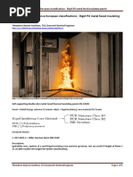 Euroclass EN 13501-1 Fire Classifications | PDF | Firefighting | Hazards