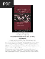 Greek Mythology Chronology Timeline | PDF | Zeus | Mycenae