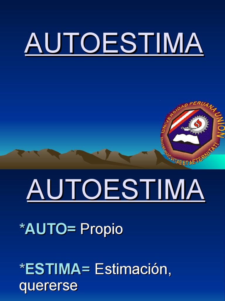 Auto Estim A | PDF | Autoestima | Las emociones