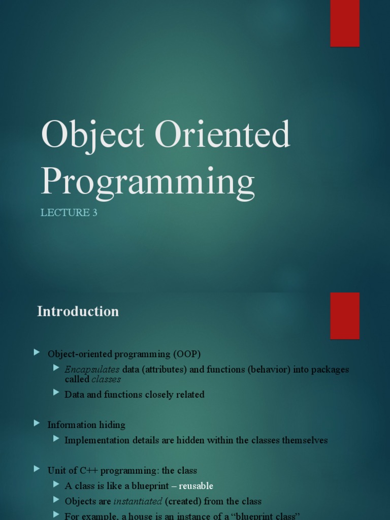 Constructors And Destructors Presentation Pdf Constructor Object Oriented Programming
