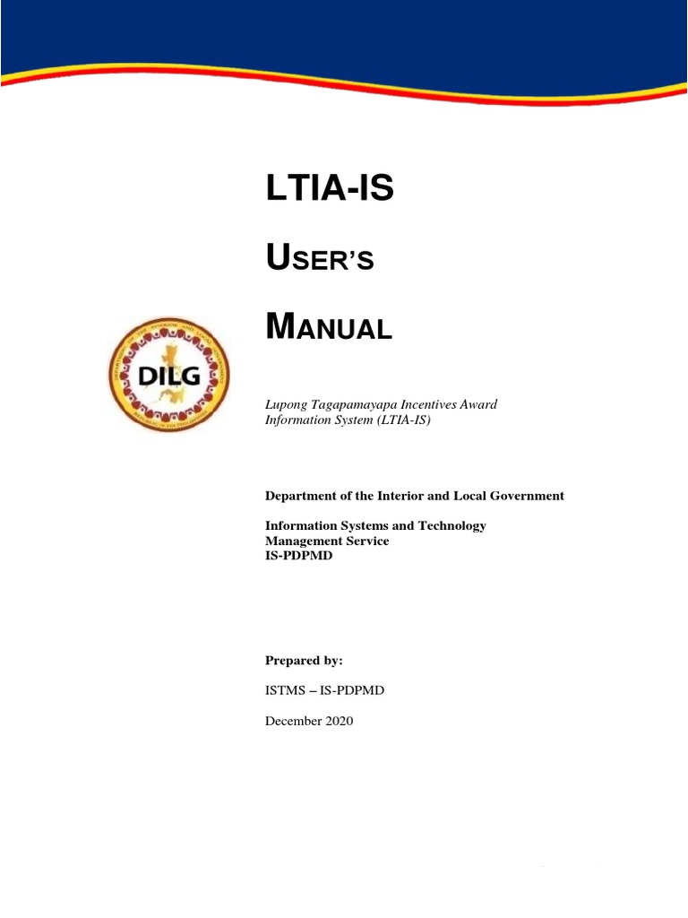 LTIA User Manual | PDF | Login | Cyberspace