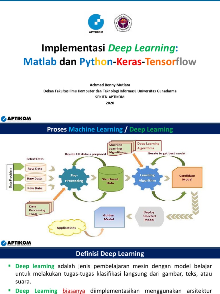 26 2020 Implementasi Deep Learning Webinar3 | PDF | Komputer