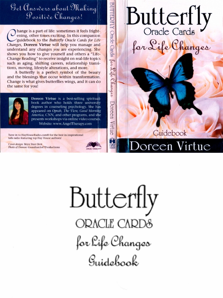 Butterfly Oracle Cards For Life Changes | PDF