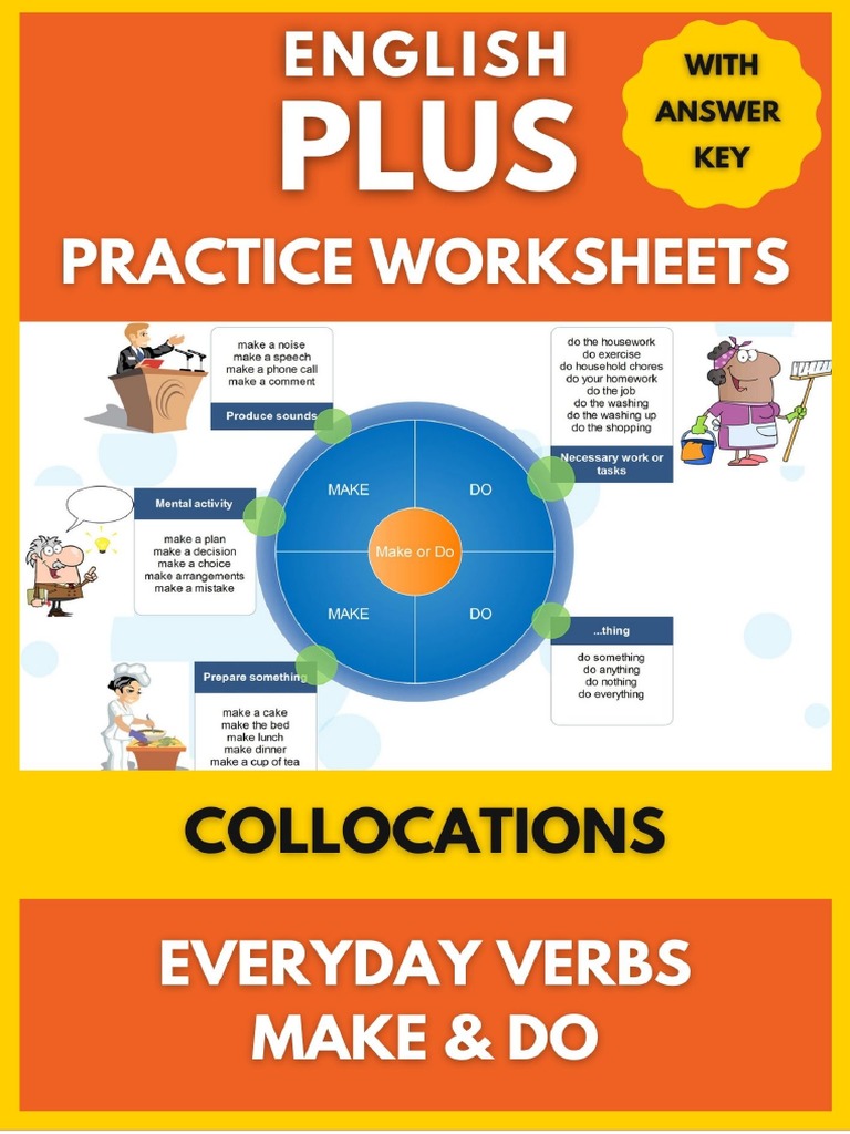 Collocations Everyday Verbs Make and Do | PDF | Language Mechanics ...