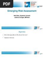 ORSA Report Template Overview | PDF | Risk | Risk Management