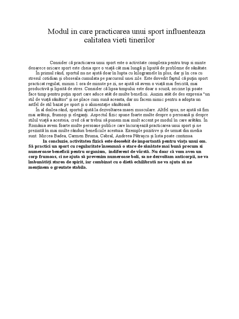 Text Argumentativ | PDF