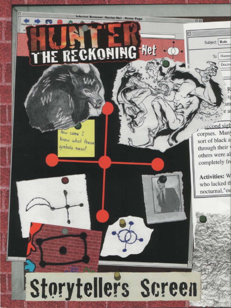 Hunter The Reckoning - Storyteller Screen | PDF