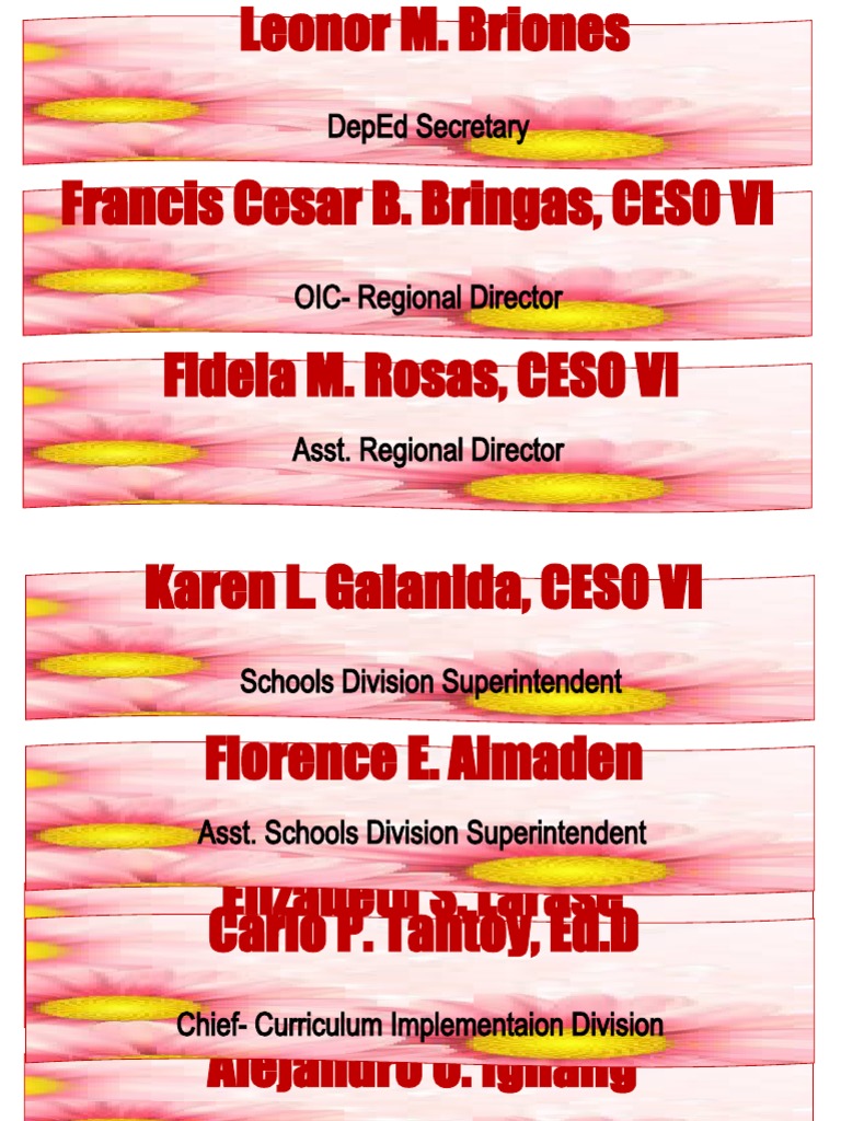 Deped Directory Pink | PDF