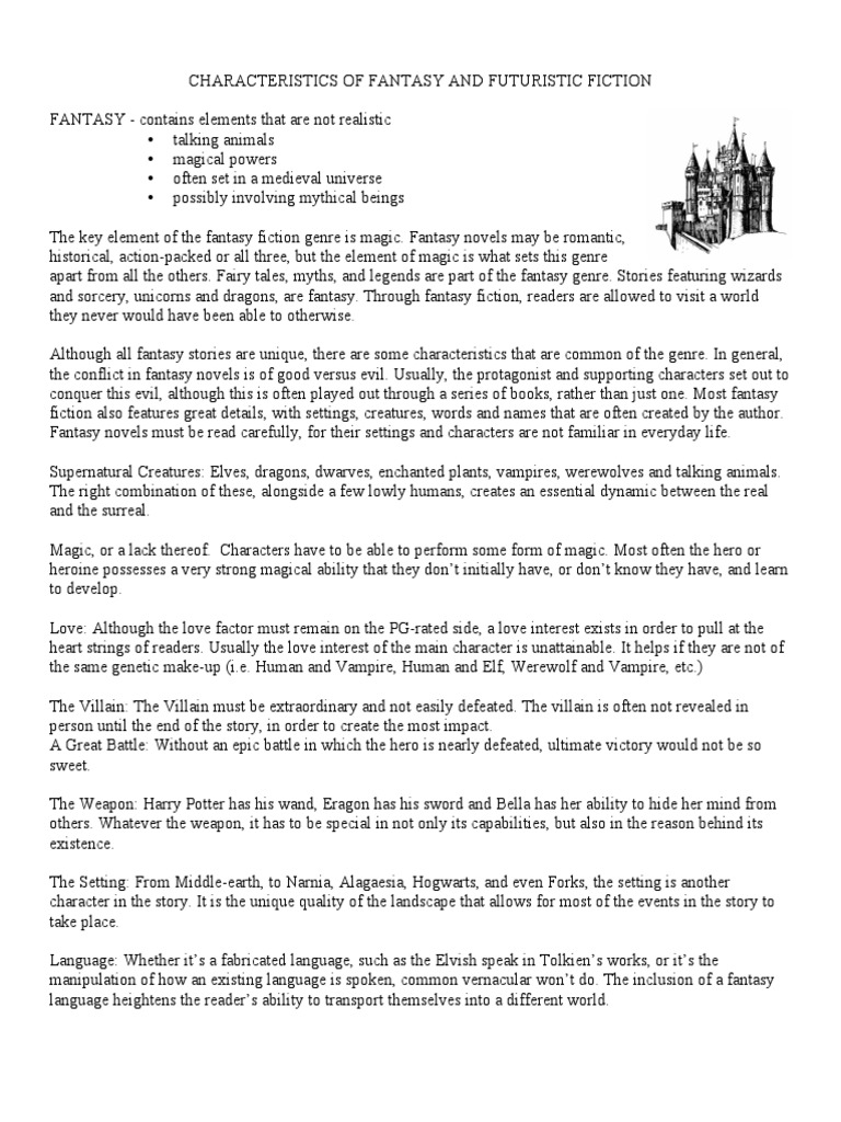 Fantasy-Science Fiction Versus Fantasy | PDF | Fantasy | Science Fiction