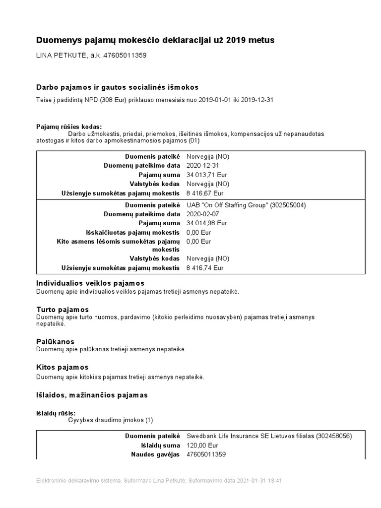 Form GPM311 20210131 | PDF
