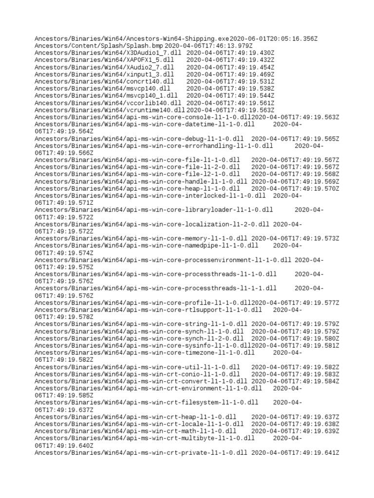 Manifest NonUFSFiles Win64 | PDF | Computer File | Computer Libraries
