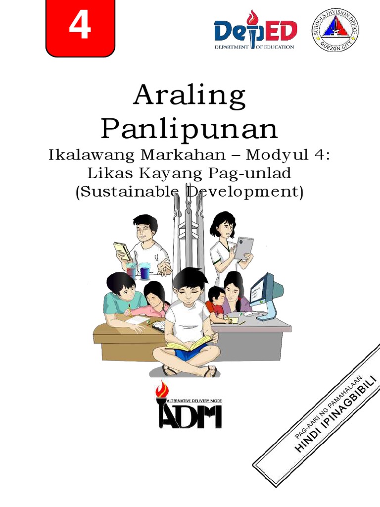 AP 4 - Q2 - Mod 4 - Likas Kayang Pag-Unlad - v4 | PDF AP 4 - Q2 - Mod 4 - Likas Kayang Pag-Unlad - v4 | PDF