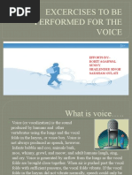 Vocal Loudness Exercises Guide | PDF | Exhalation