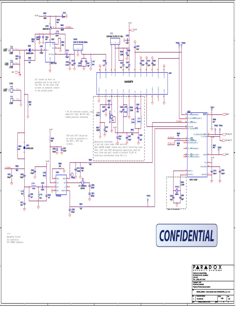 Kit MG5050 F059 868 | PDF | Electrical Engineering | Electronics