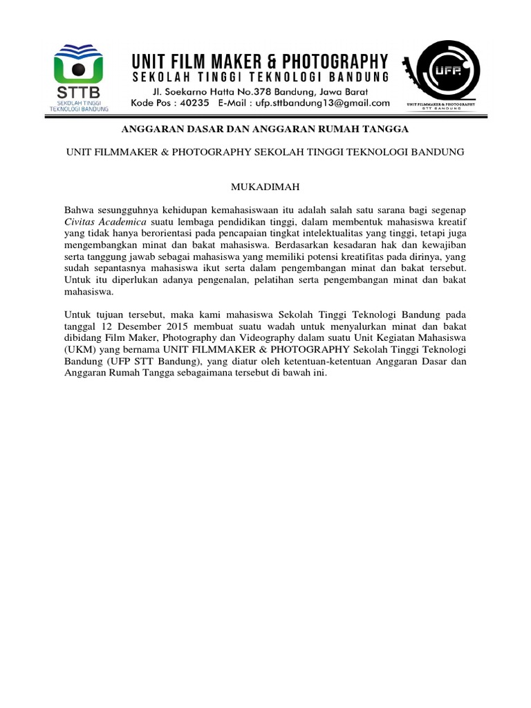 Ad Art Ufp STT Bandung 19-20 | PDF