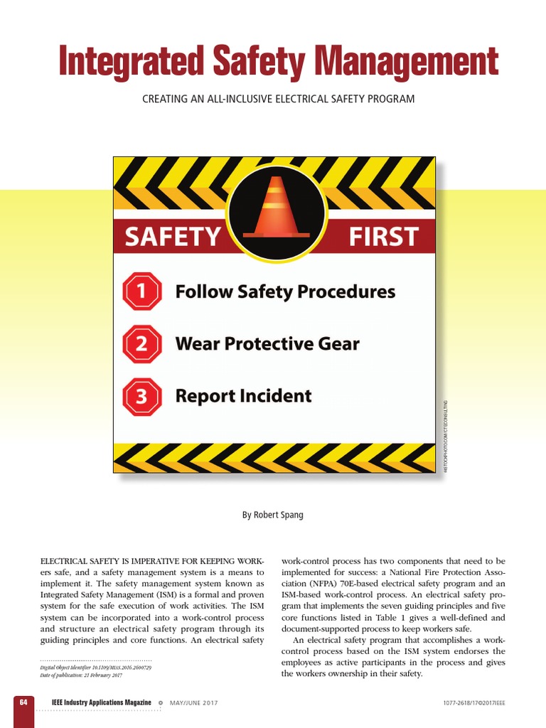 Integrated Safety Management | PDF | Safety | Hazards