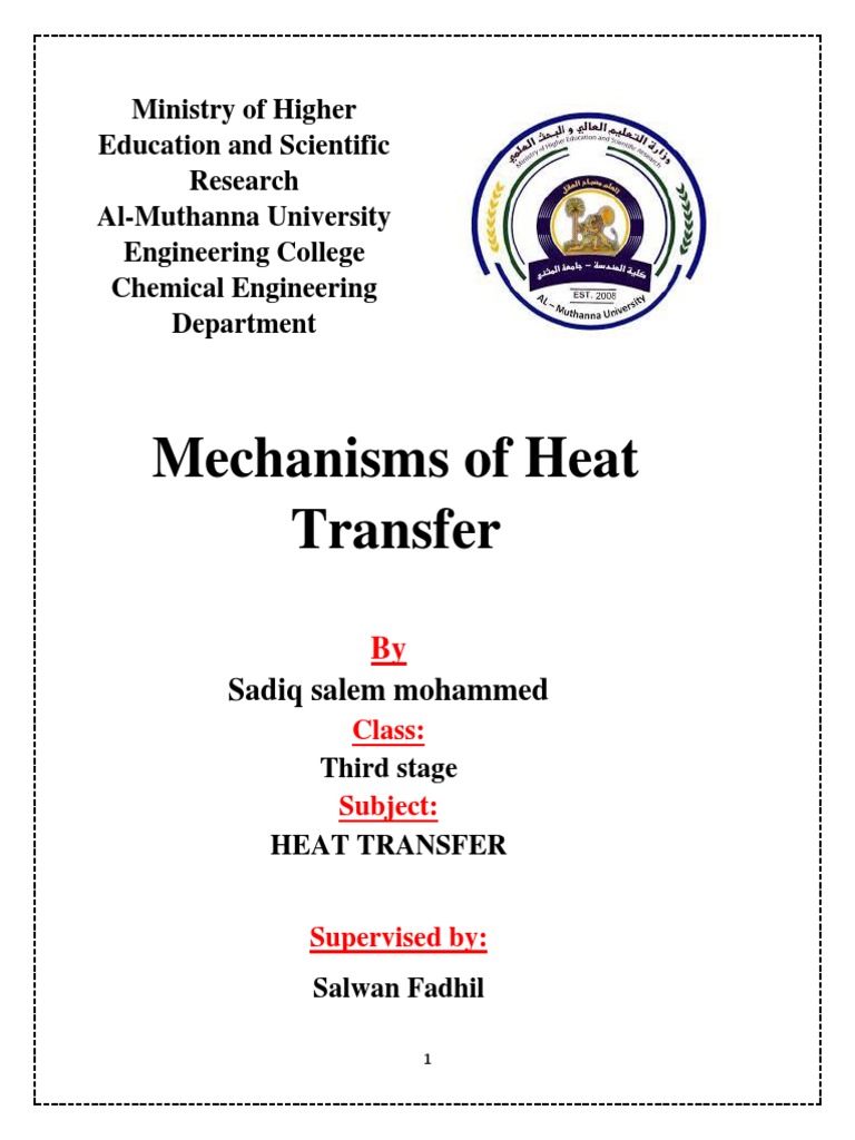 Heat Transfer | PDF | Heat Transfer | Thermal Conduction