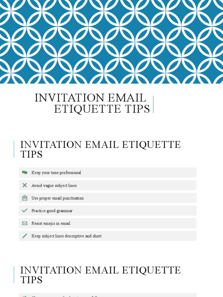 Email Writing-Invitations-Dos & Donts | PDF
