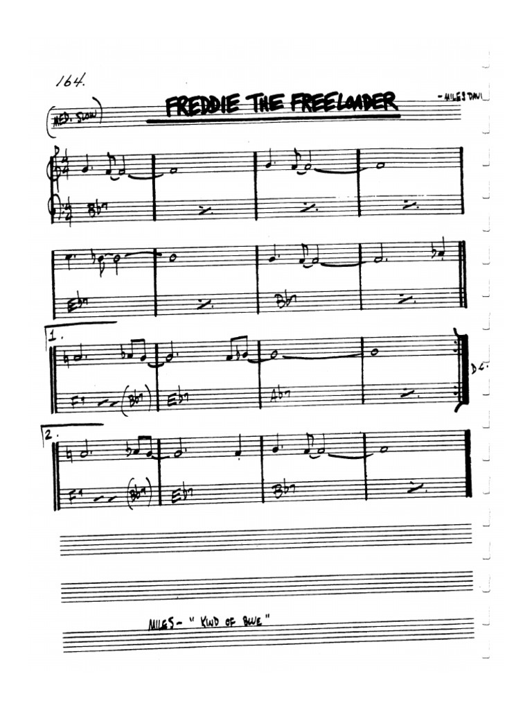 Freddie Freeloader | PDF