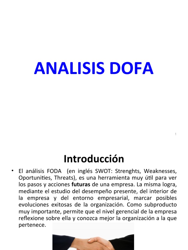 Análisis DOFA: Fortalezas y Oportunidades | PDF | Análisis FODA | Empresas