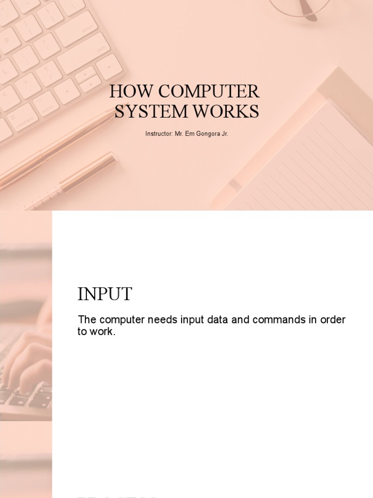 How Computer System Works | PDF