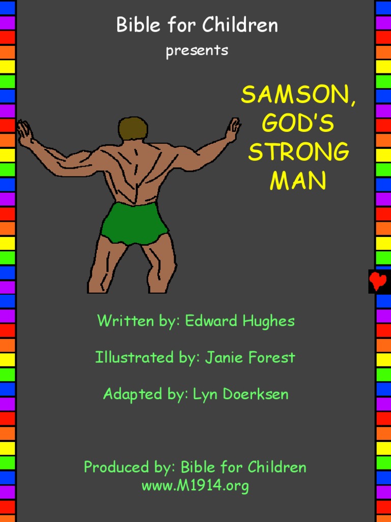 Samson Gods Strong Man English | PDF | Samson