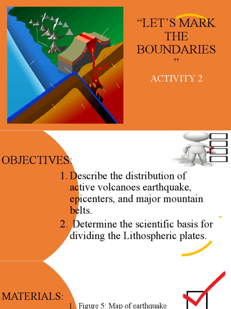 Marking Lithospheric Plate Boundaries | PDF