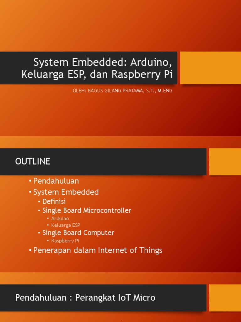 (Pertemuan 2) Keluarga ESP Dan Raspberry Pi | PDF