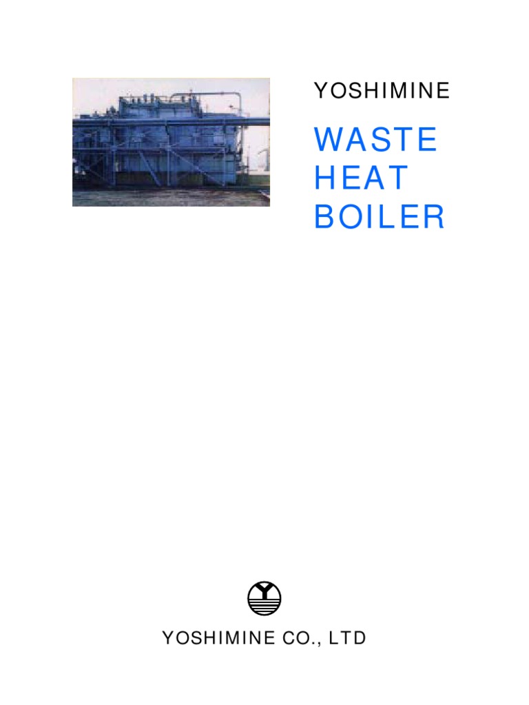 Waste Heat Boiler: Yoshimine | PDF | Boiler | Steam