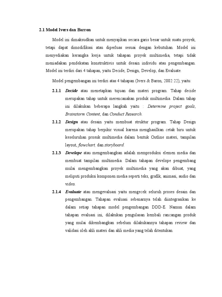 Model Ivers Dan Barron | PDF