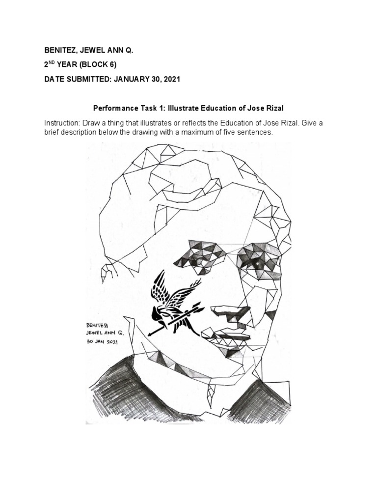 Performance Task 1 (Rizal) | PDF