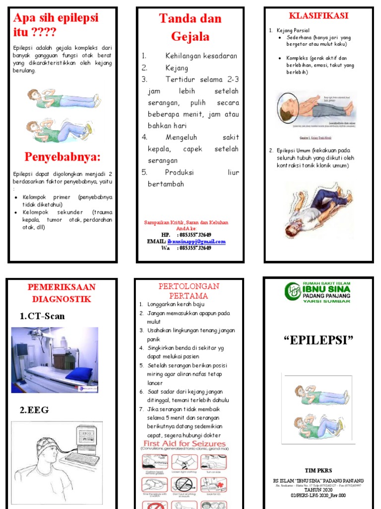 Leaflet EPILEPSI | PDF